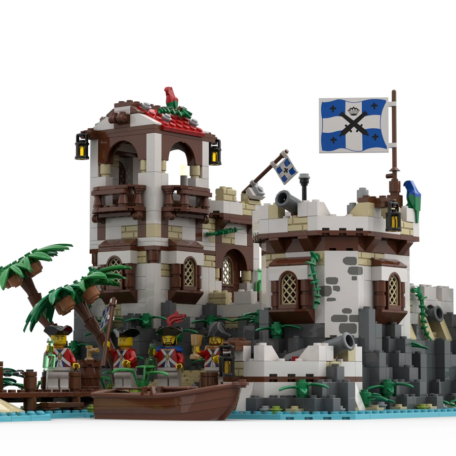 10K CLUB INTERVIEW: Imperial Island Fort by Florian | LEGO® Ideas