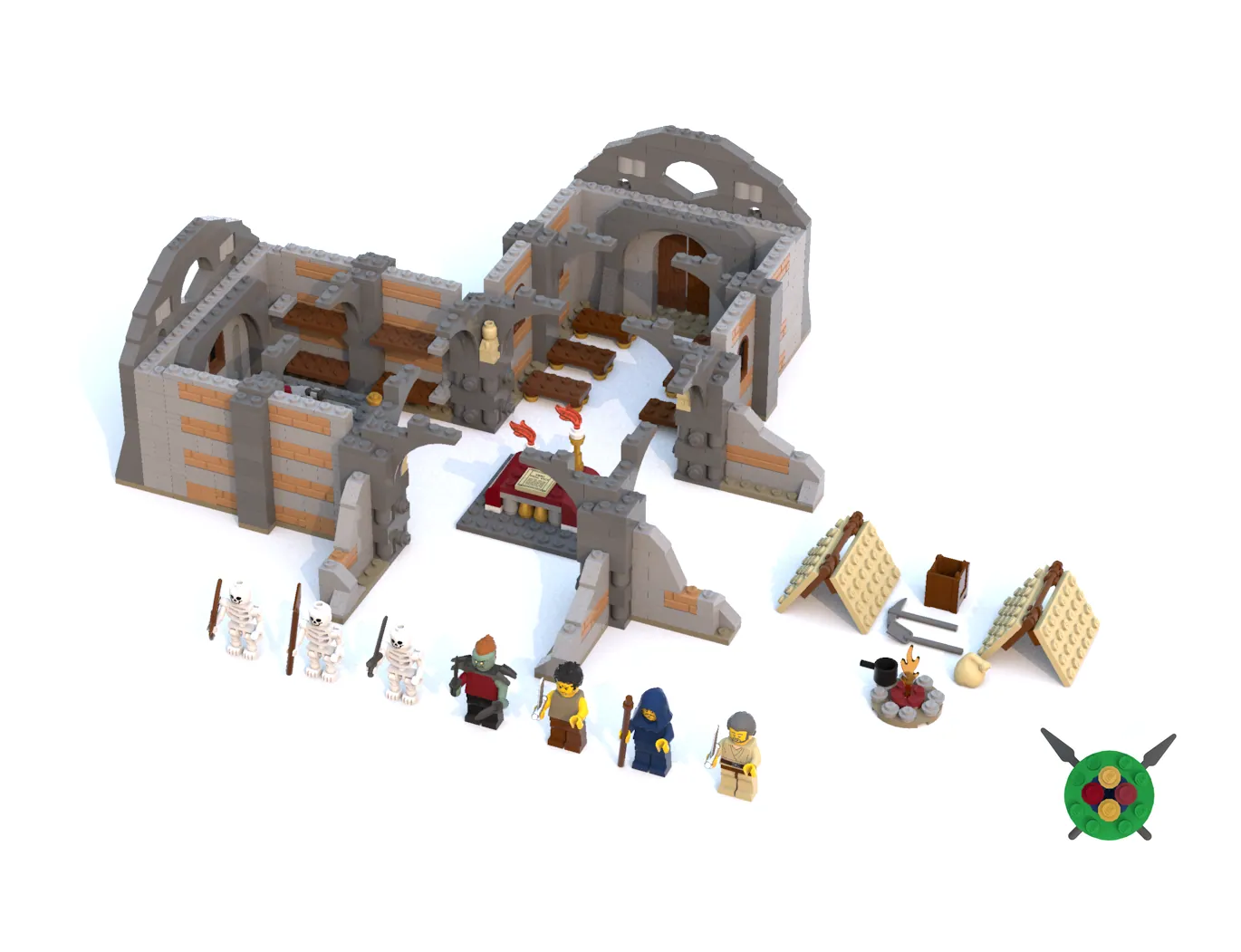 Crypt Campsite | LEGO® Ideas