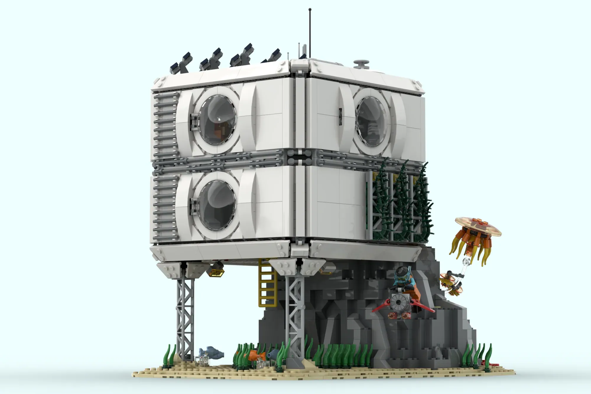 Underwater Tropical Ocean Condo(TM) | LEGO® Ideas
