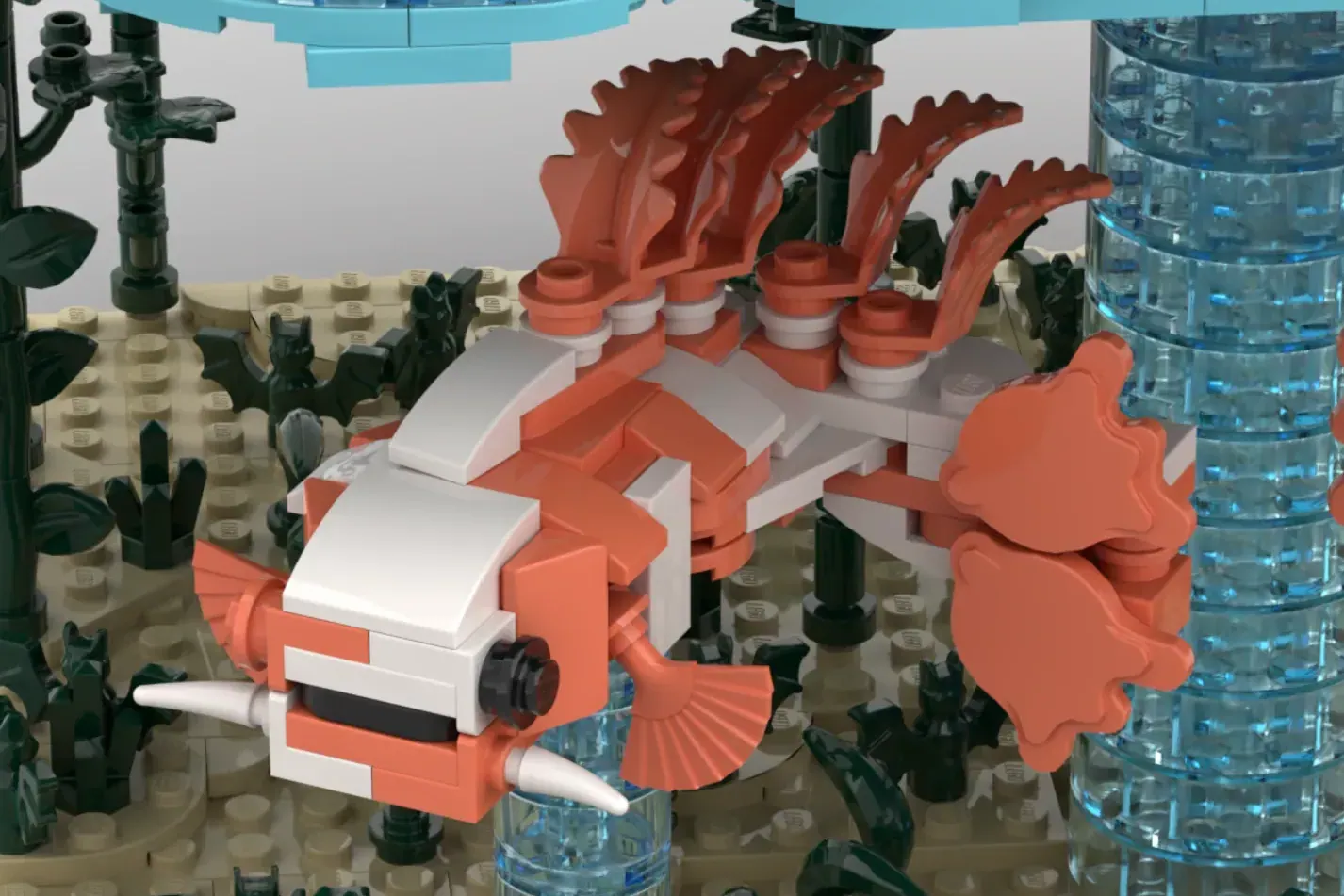 The Koi Fish Pond | LEGO® Ideas