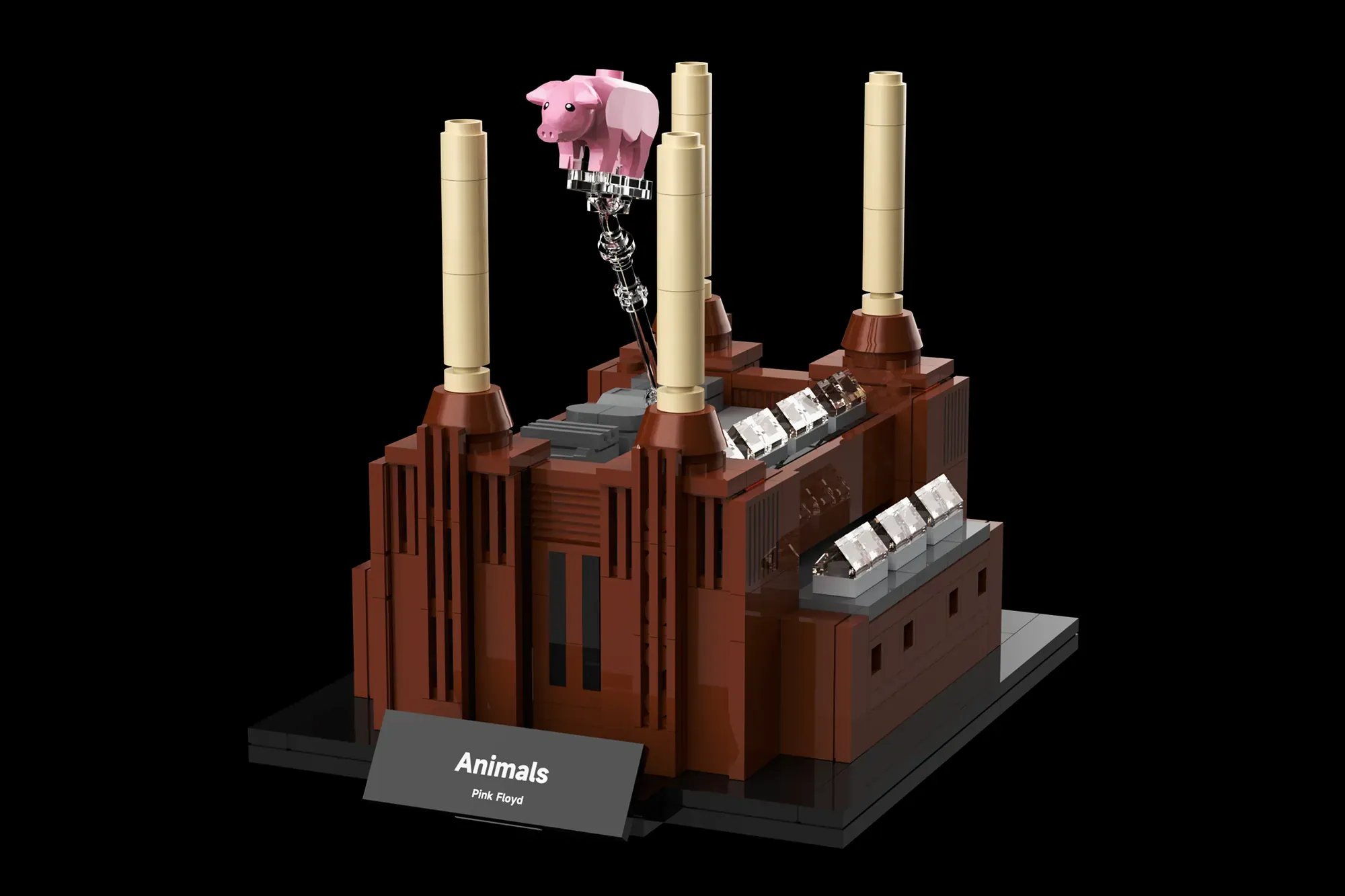 Pink Floyd Album Art Display Model | LEGO® Ideas