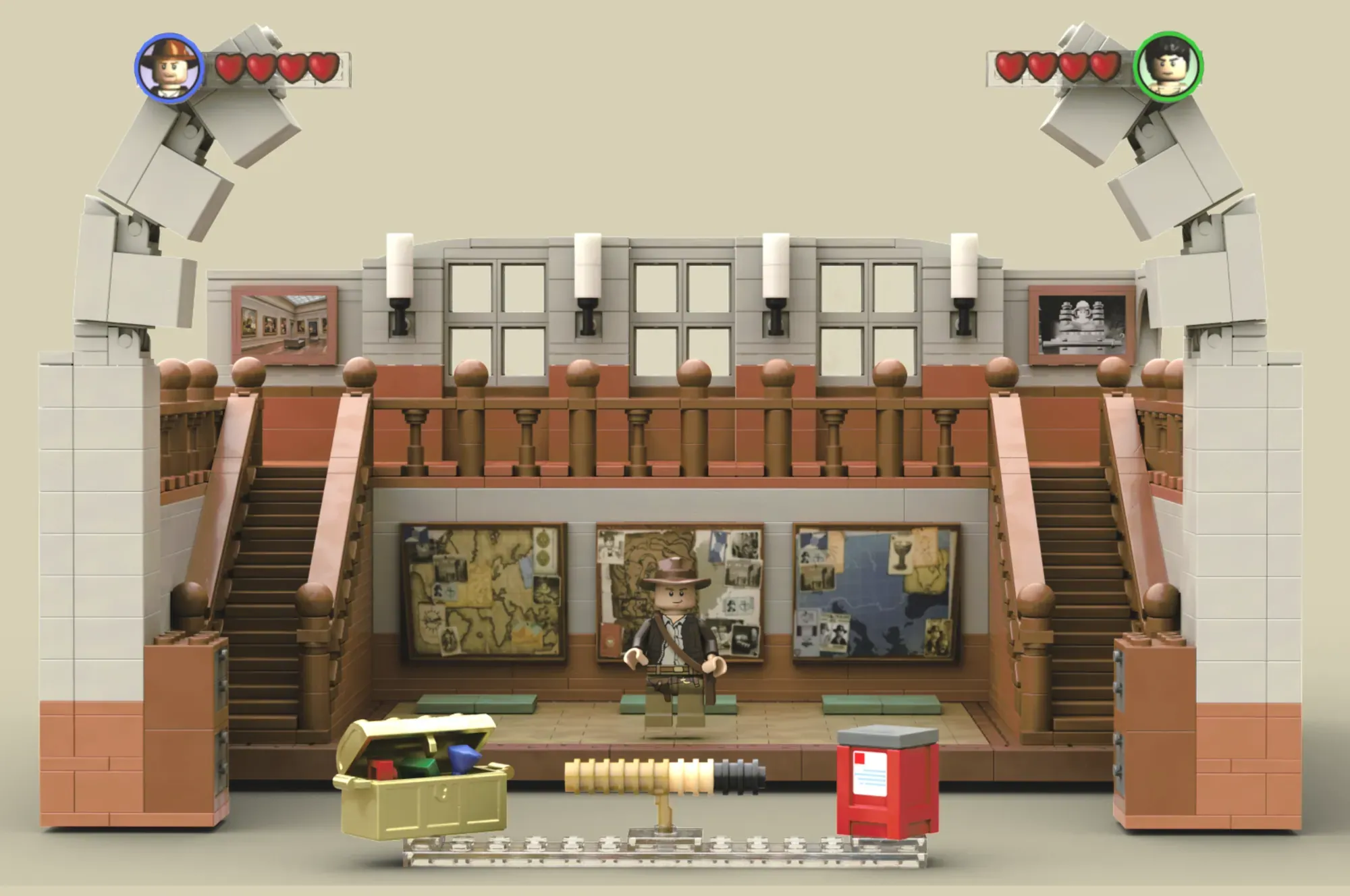 Indiana Jones The Original Adventures (Barnett College) | LEGO® Ideas