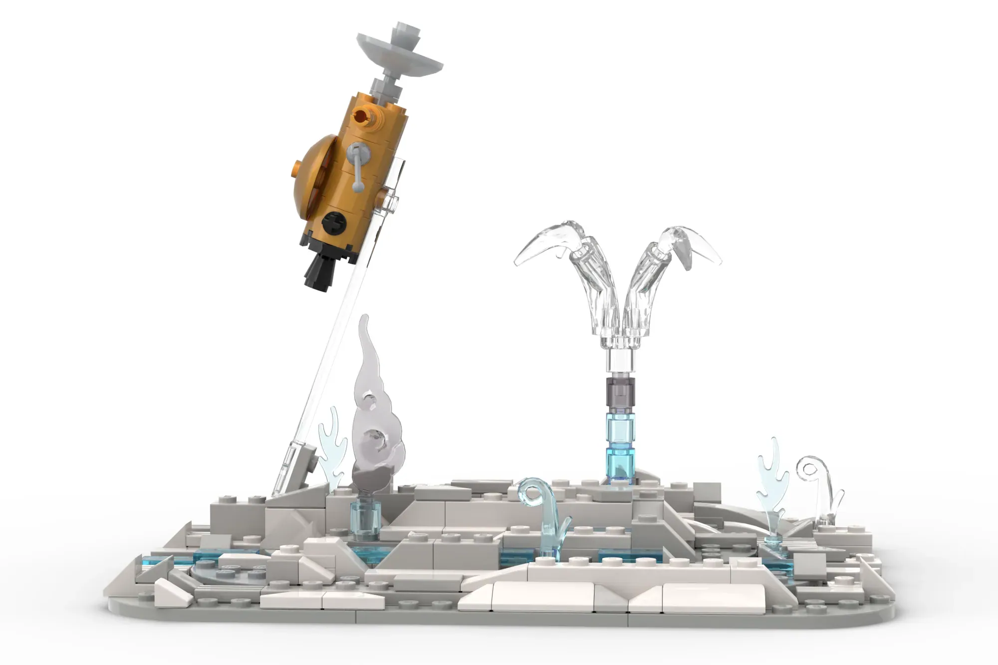 Exploration of Icy Geysers on Enceladus | LEGO® Ideas