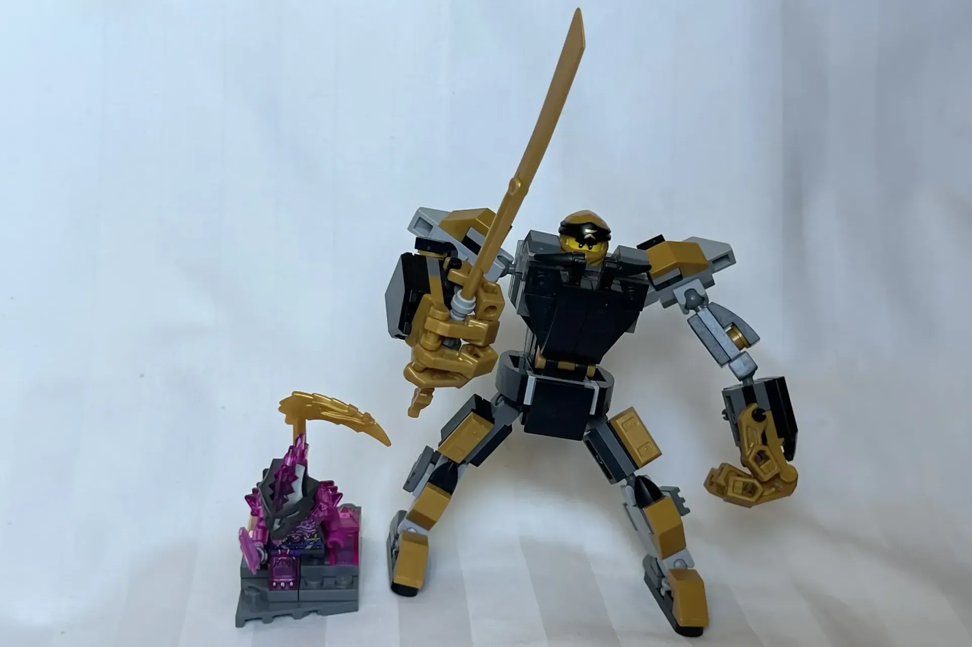 Golden Cole Mech vs Vengestone Guard | LEGO® Ideas
