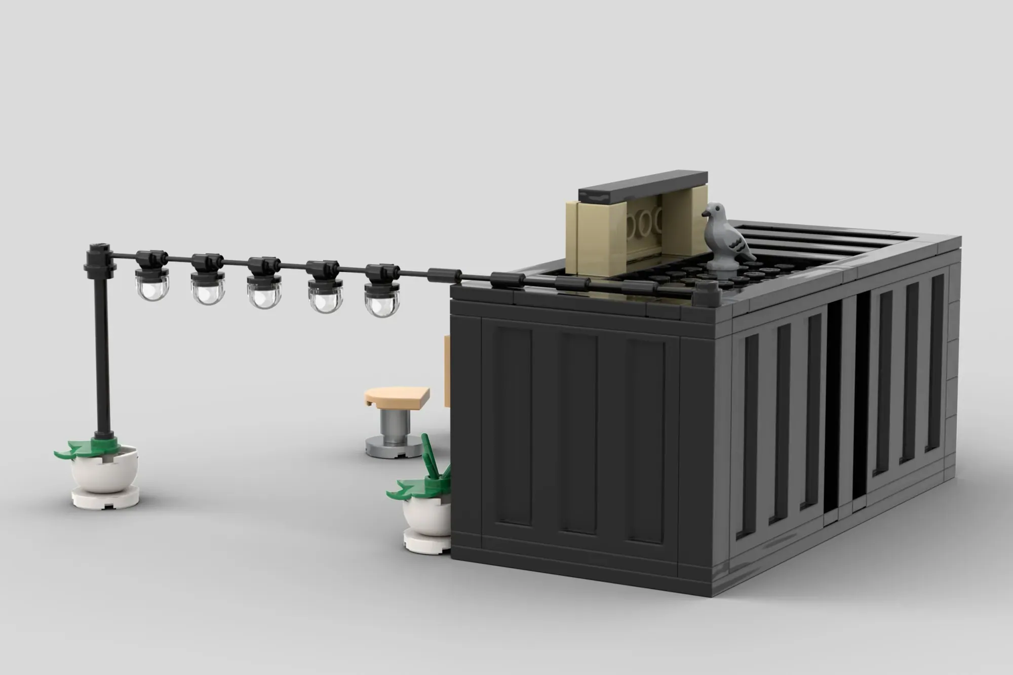 Container-Based Concession Stand | LEGO® Ideas