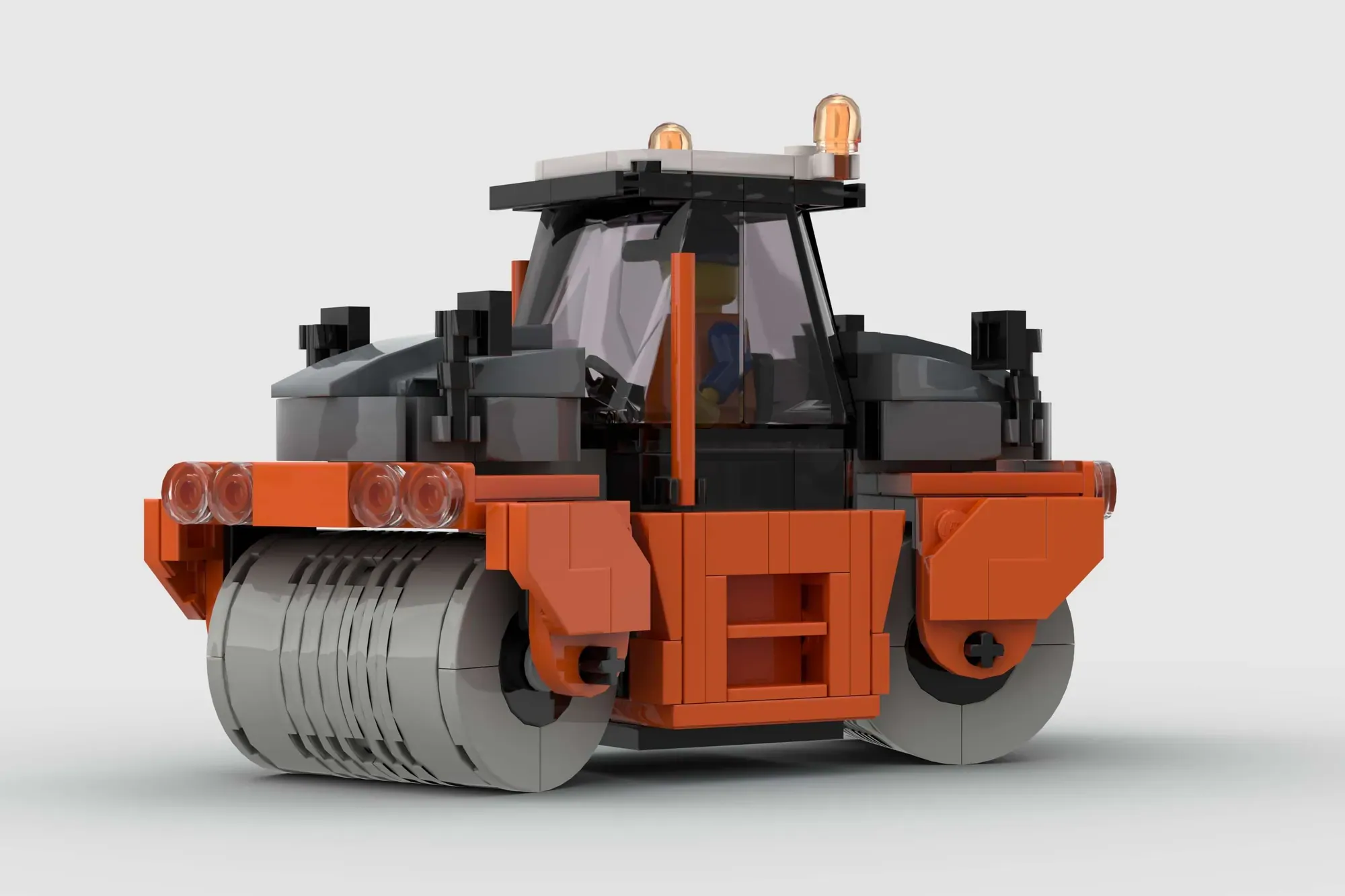 Asphalt Tandem Roller | LEGO® Ideas