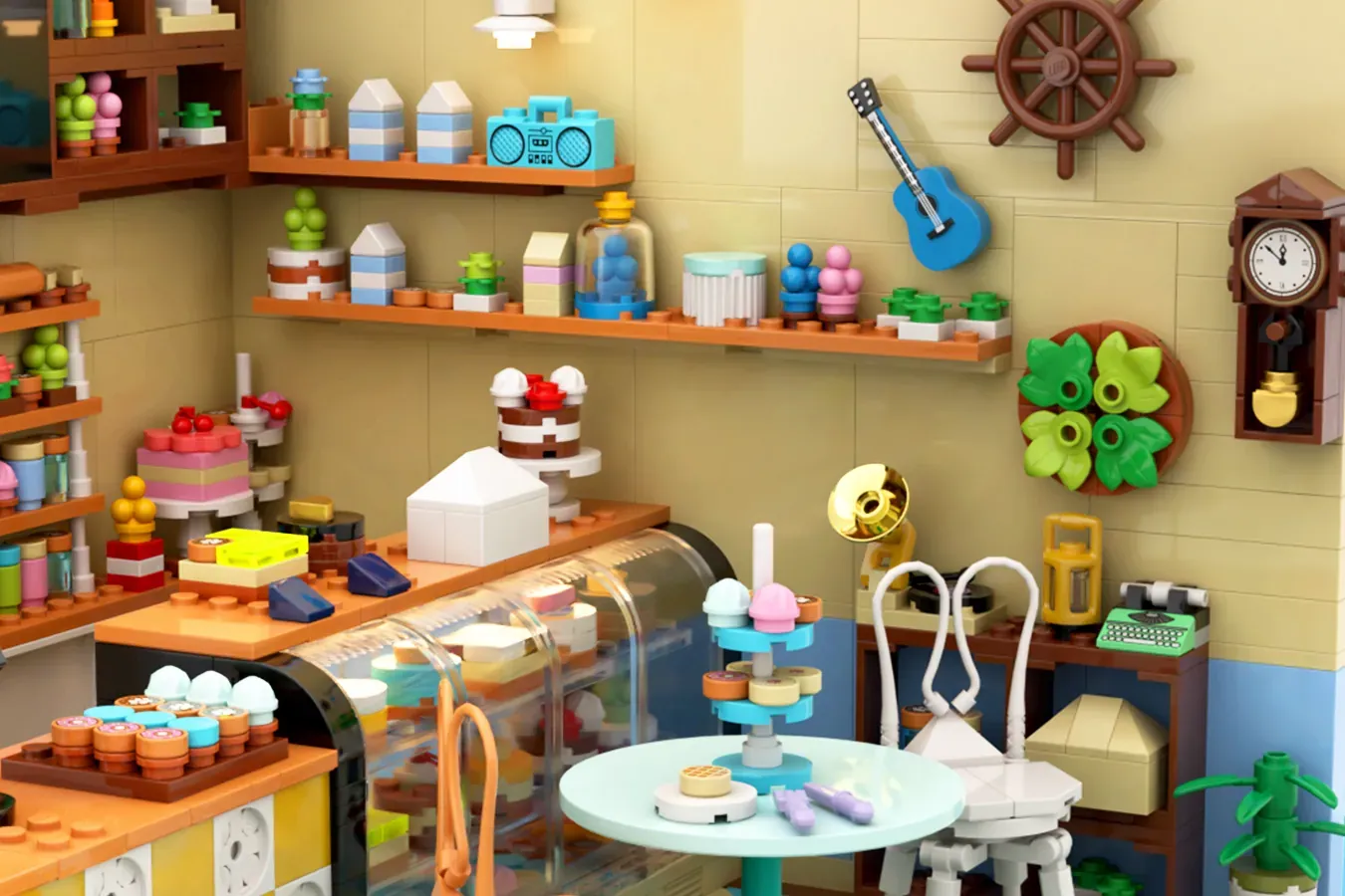 Cafe Corner Interior | LEGO® Ideas