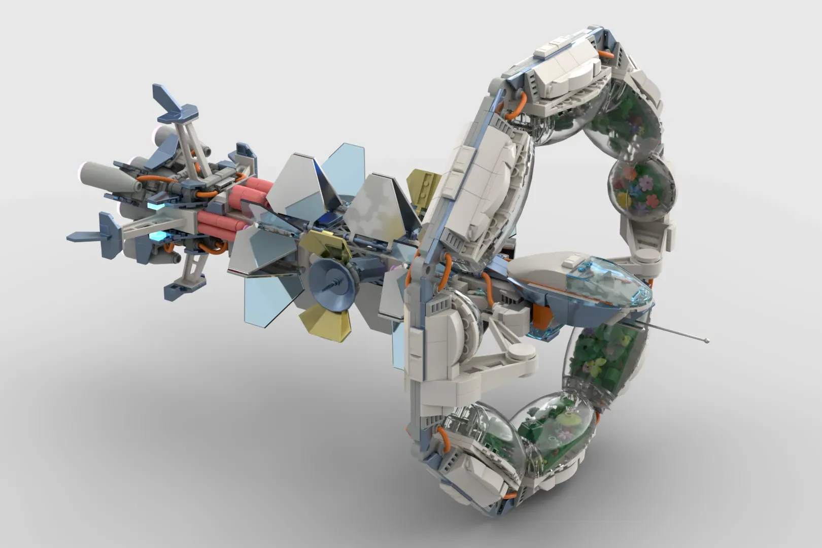 The Ark - A Solarpunk Starship | LEGO® Ideas