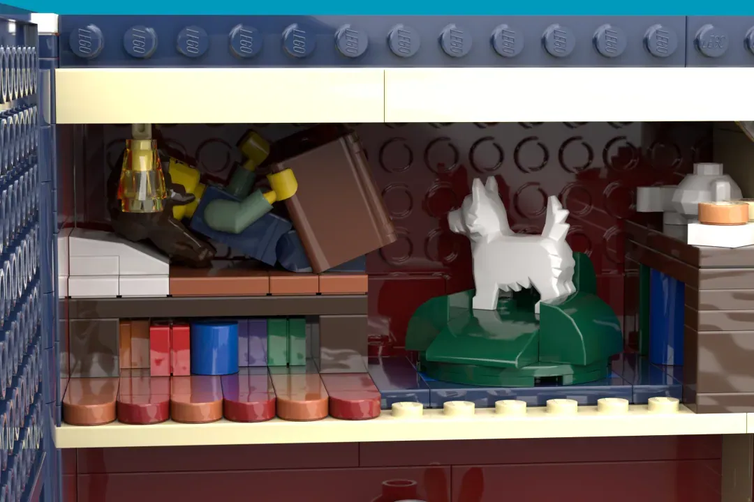 Skinny Book House | LEGO® Ideas
