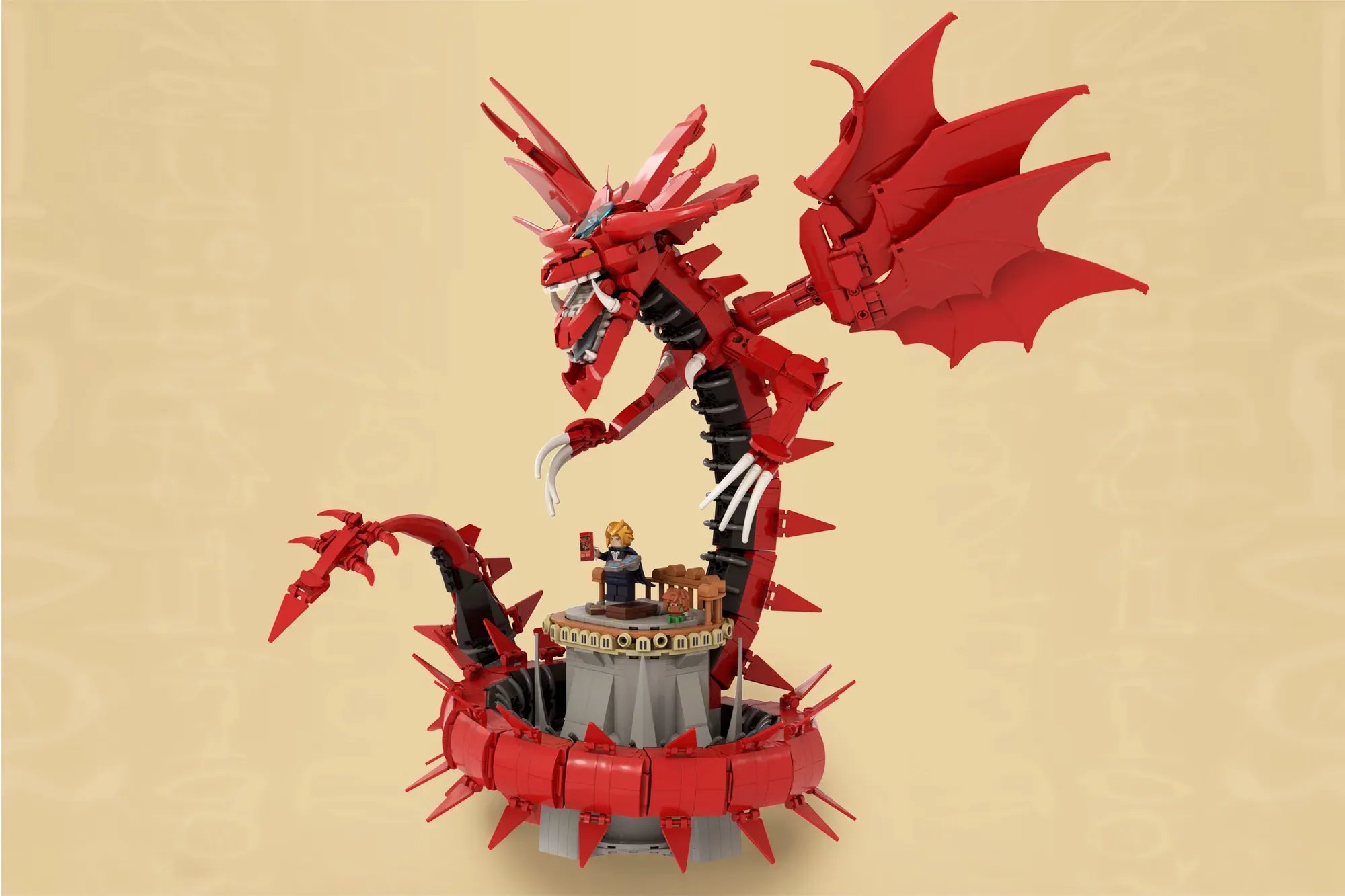 Battle City Semifinals: Yugi’s Slifer the Sky Dragon | LEGO® Ideas