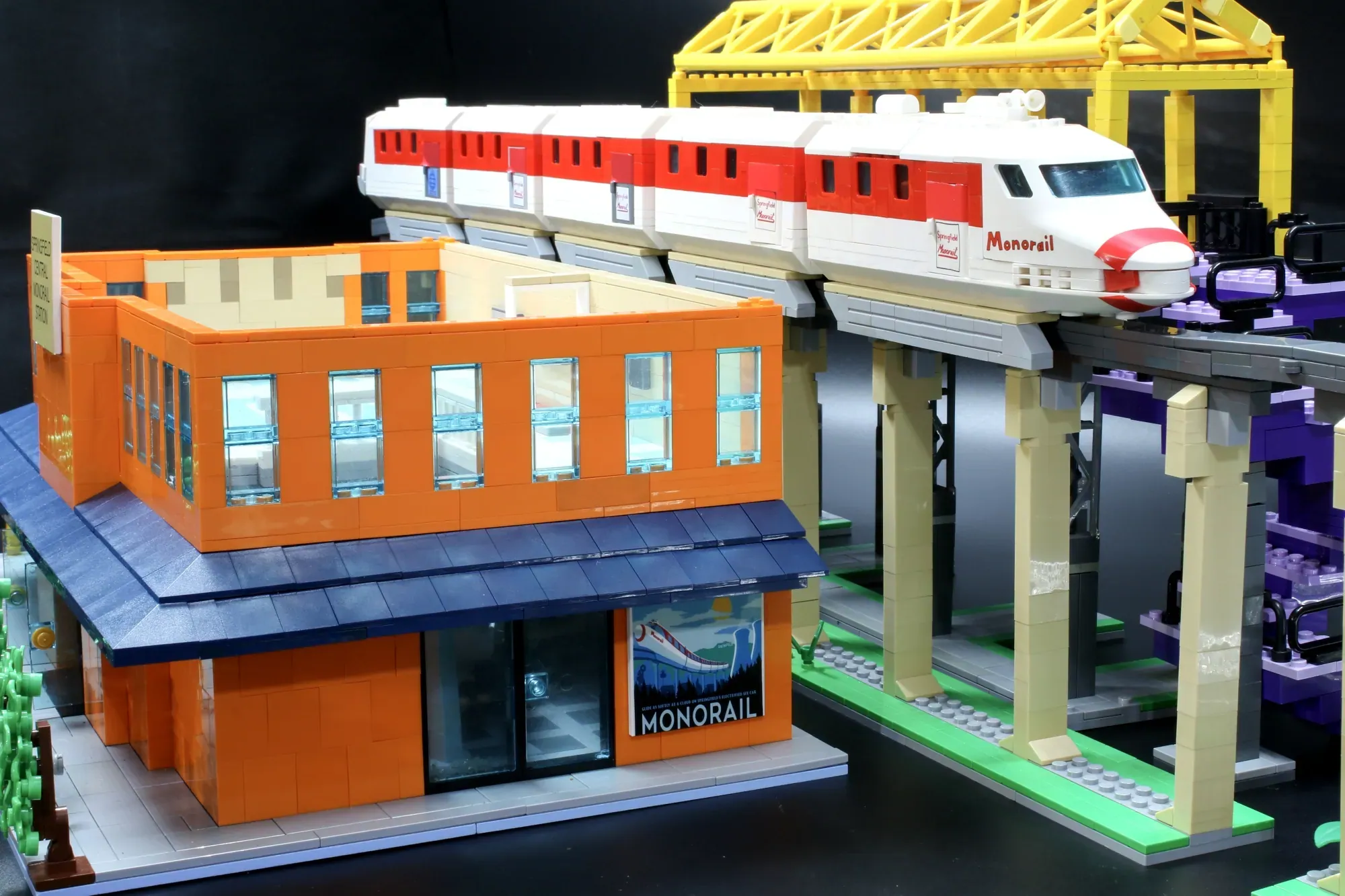 The Springfield Monorail Station | LEGO® Ideas