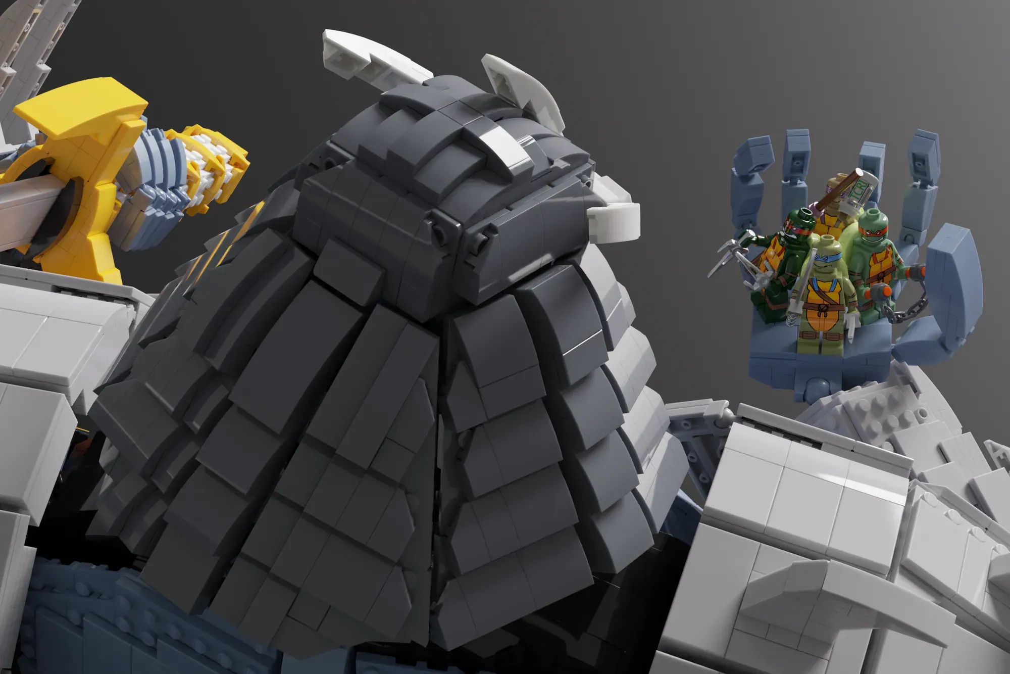 TMNT2k3: Sculpture of the Shredder. | LEGO® Ideas
