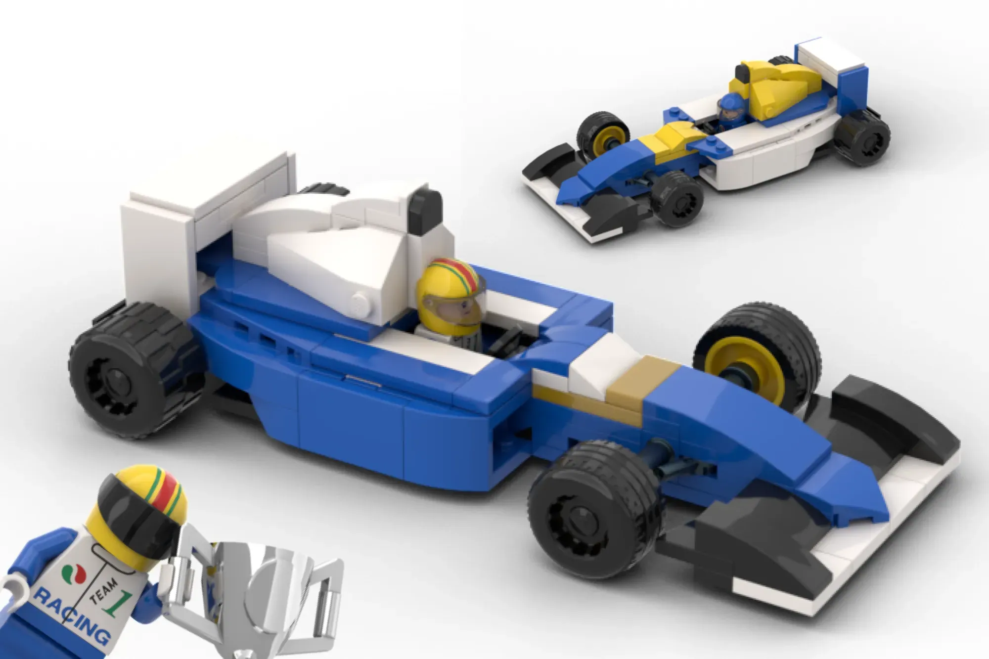 Williams F1: Ayrton Senna/Alain Prost | LEGO® Ideas