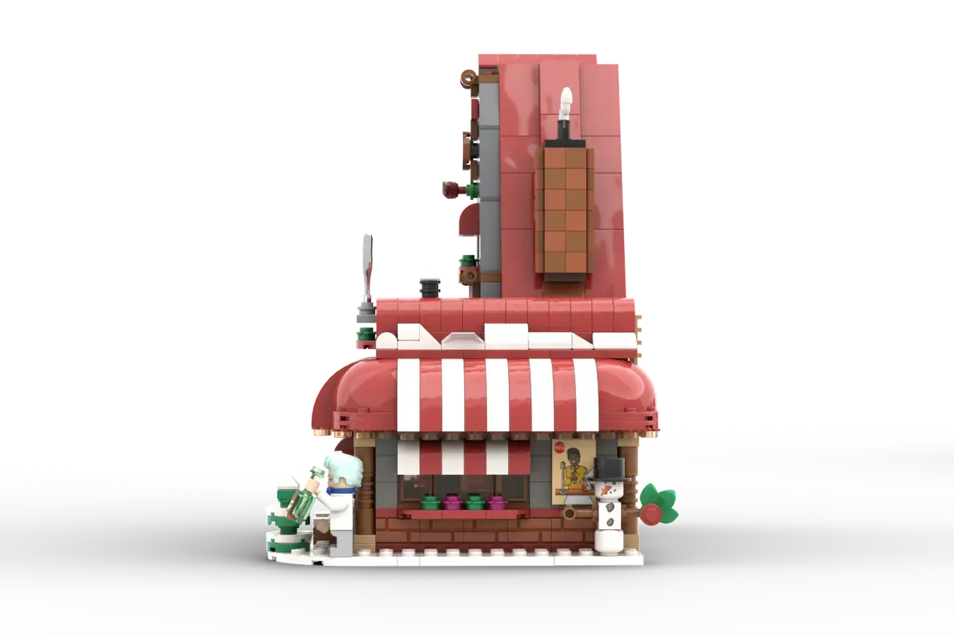 Coca Cola's Holidays Street | LEGO® Ideas