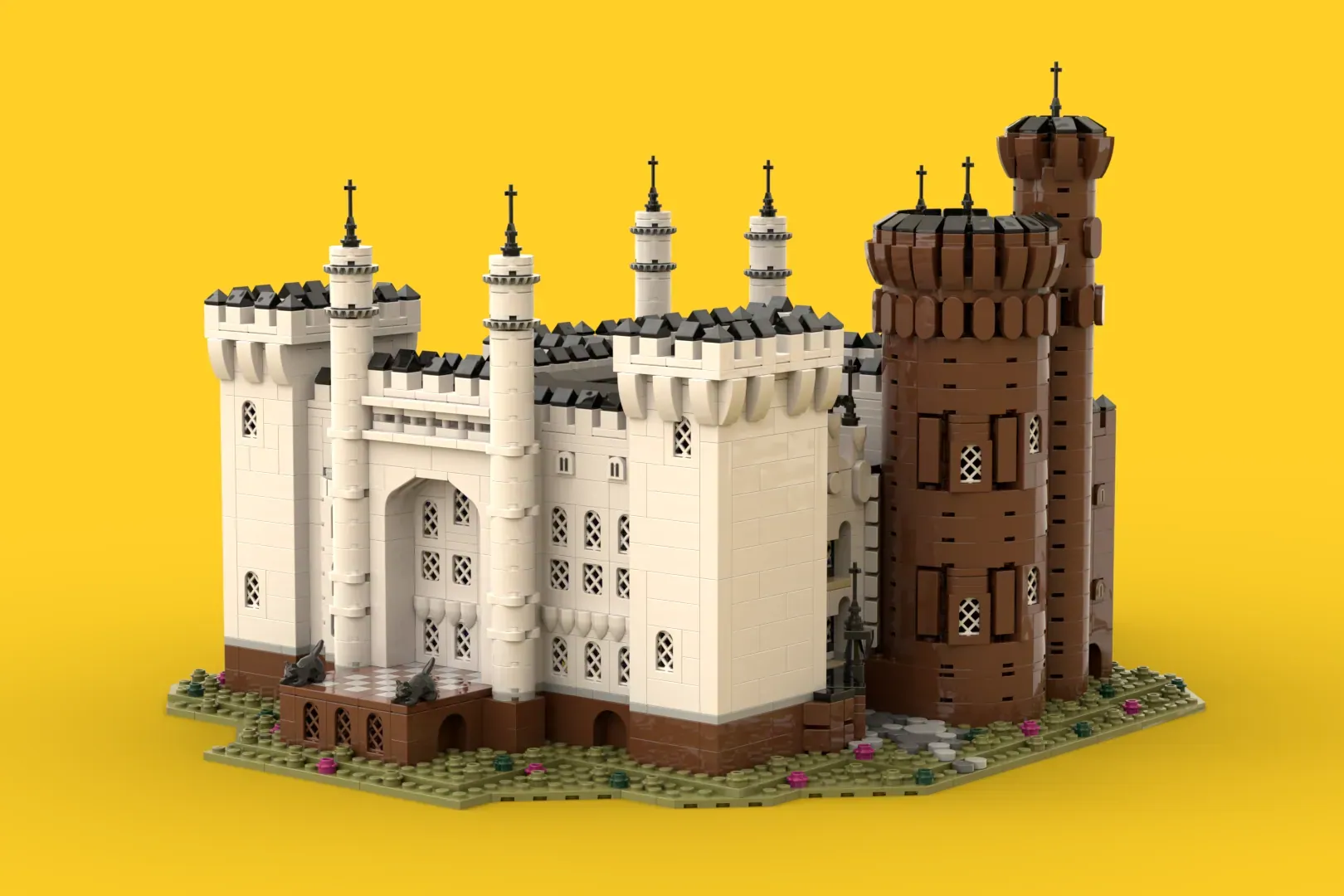 Kórnik Castle – A Majestic Polish Landmark Recreated in LEGO | LEGO® Ideas