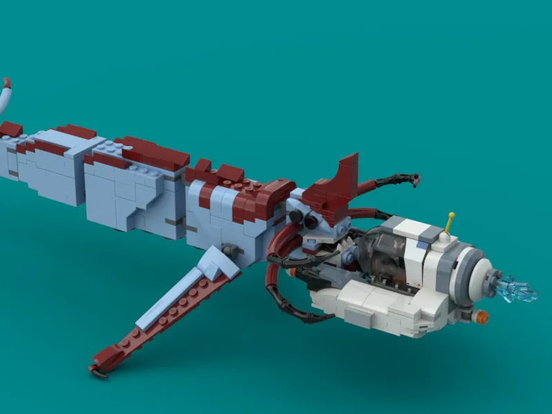 Subnautica - Reaper Leviathan and Seamoth | LEGO® Ideas