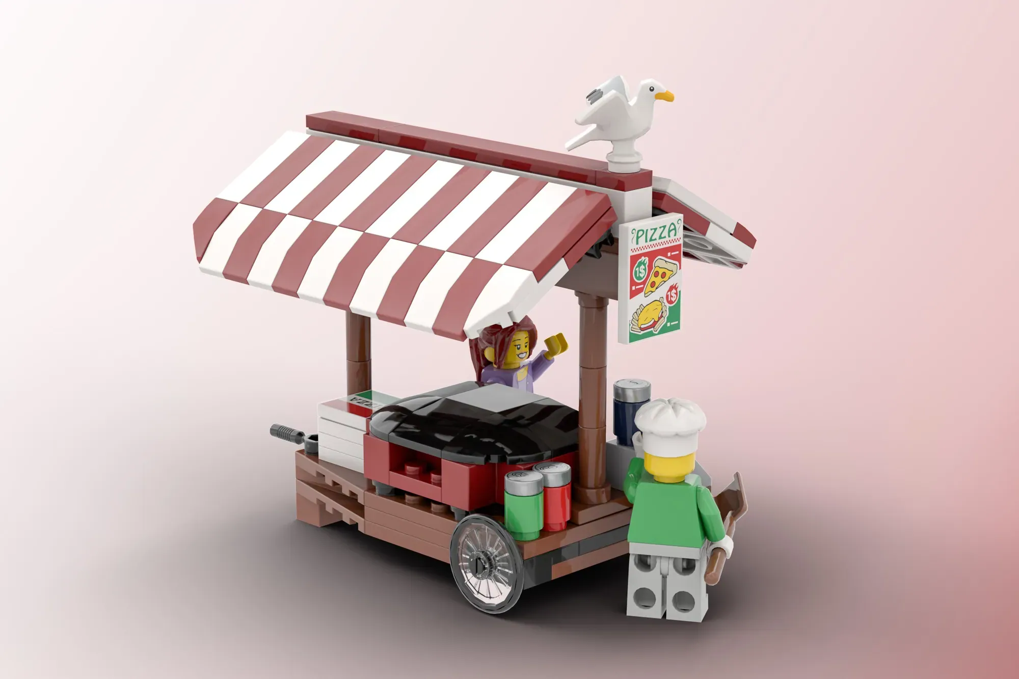 🔥 Brick Oven - Street Bites | LEGO® Ideas