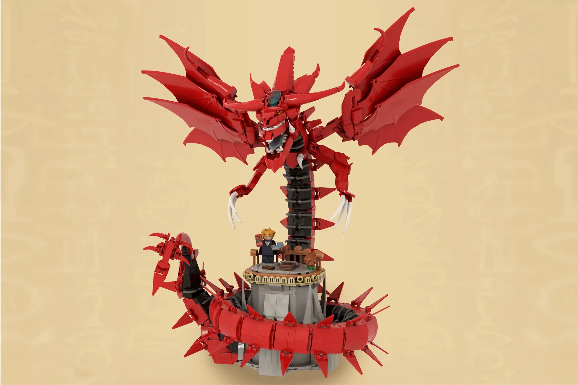 Battle City Semifinals: Yugi’s Slifer the Sky Dragon | LEGO® Ideas