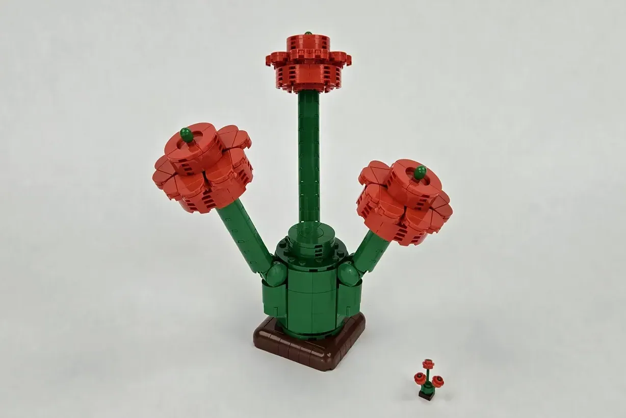 Up-Scale Flowers | LEGO® Ideas