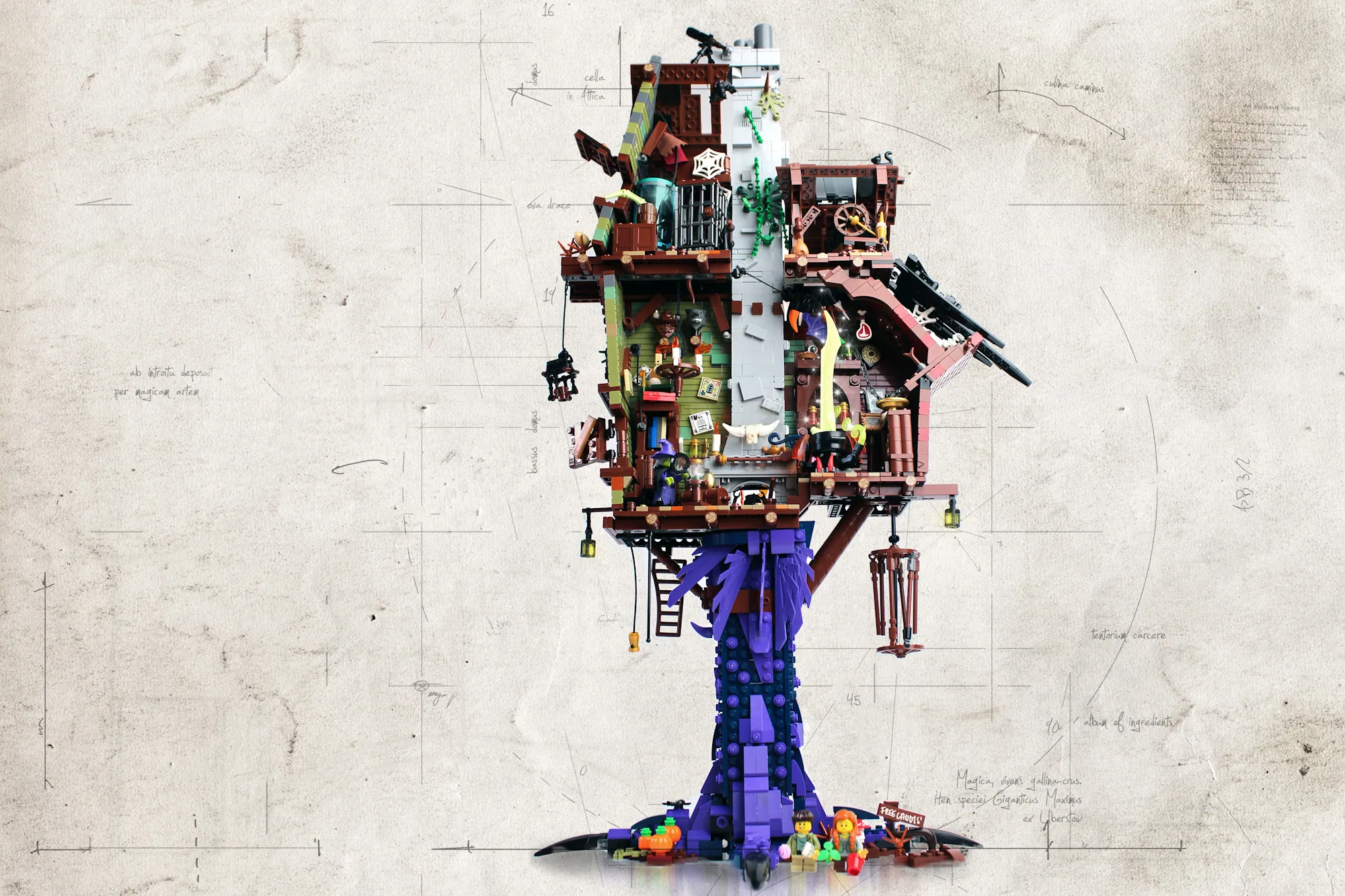Baba Yaga’s Chicken-Legged Hut | LEGO® Ideas