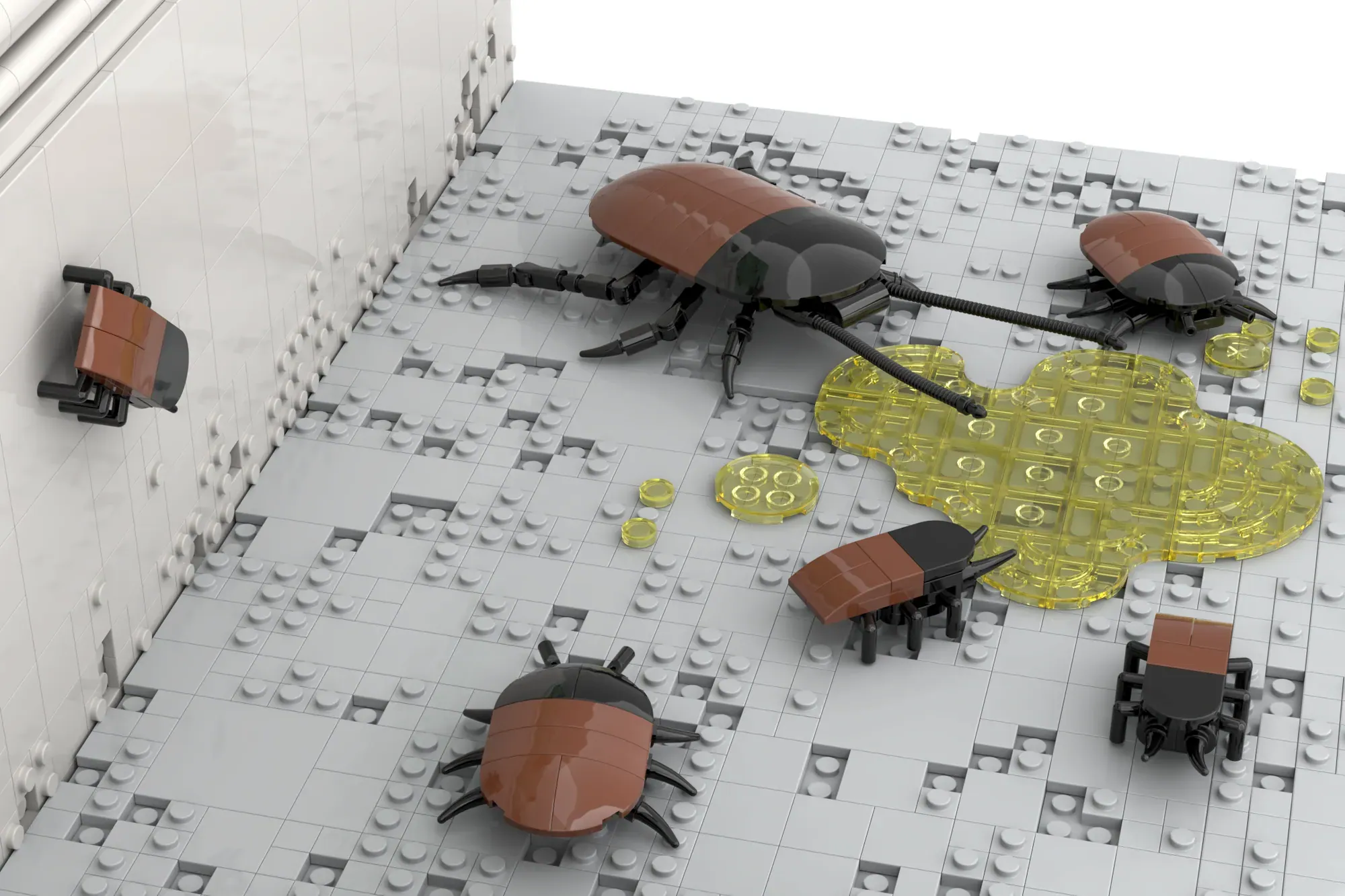 Family of Crawlers — A LEGO Micro Scene | LEGO® Ideas