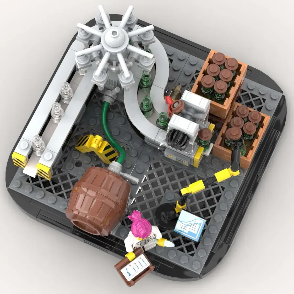 Mechanical Ballet - Minifigure Scale Engineering | LEGO® Ideas