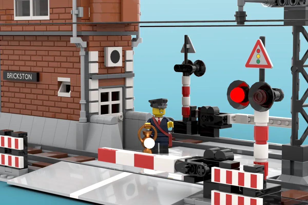 Signal Box / Switch Tower With Crossroad | LEGO® Ideas