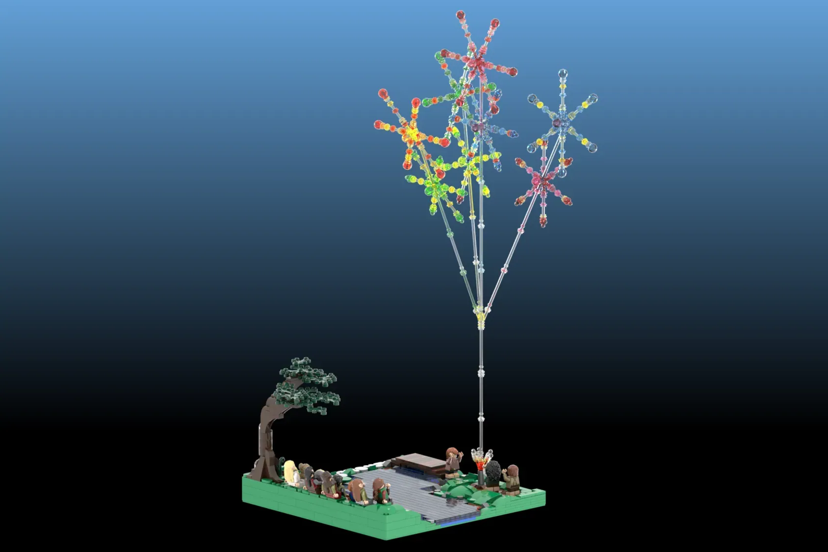 Birthday Fireworks | LEGO® Ideas