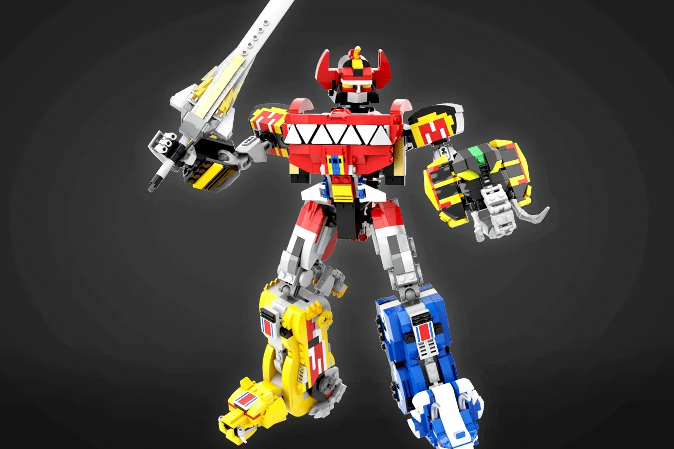 Go Go Power Rangers! Lego Megazord | LEGO® Ideas
