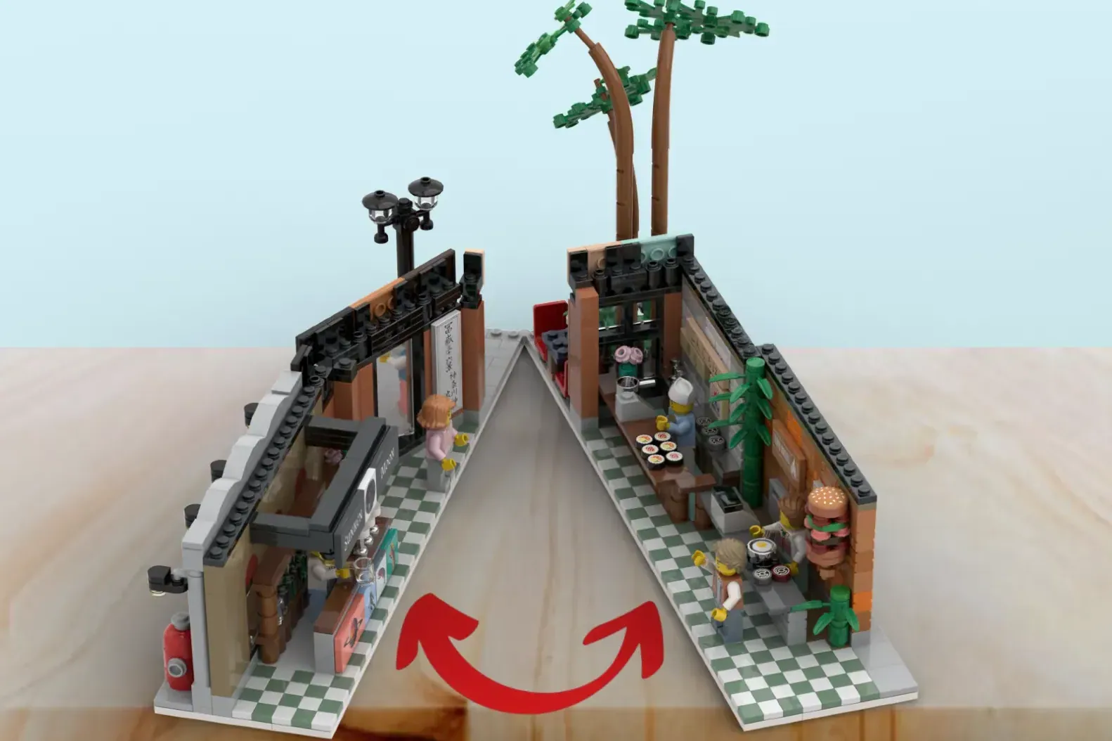 Urban Indoor Street Restaurant | LEGO® Ideas