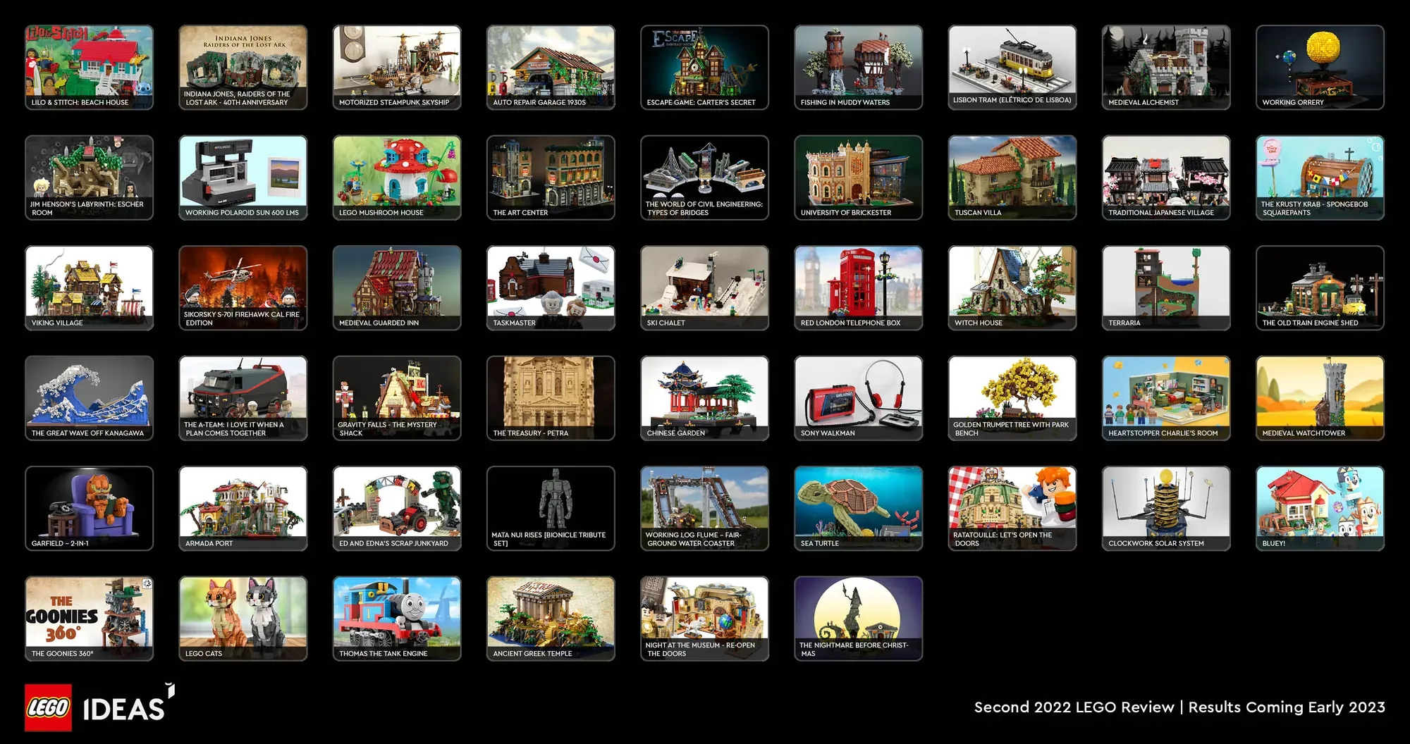 51 Product Ideas Qualify for the Second 2022 LEGO Ideas Review | LEGO ...