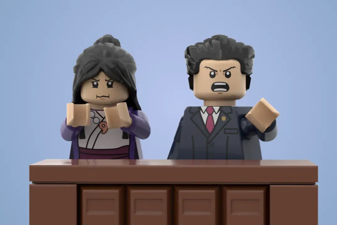 Apollo Justice: Ace Attorney Trilogy Courthouse | LEGO® Ideas