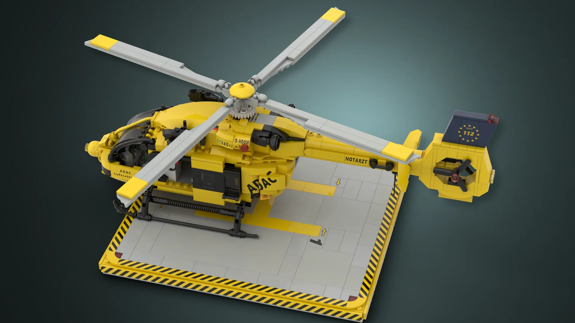 Airbus EC-145 T2 ADAC Edition. | LEGO® Ideas