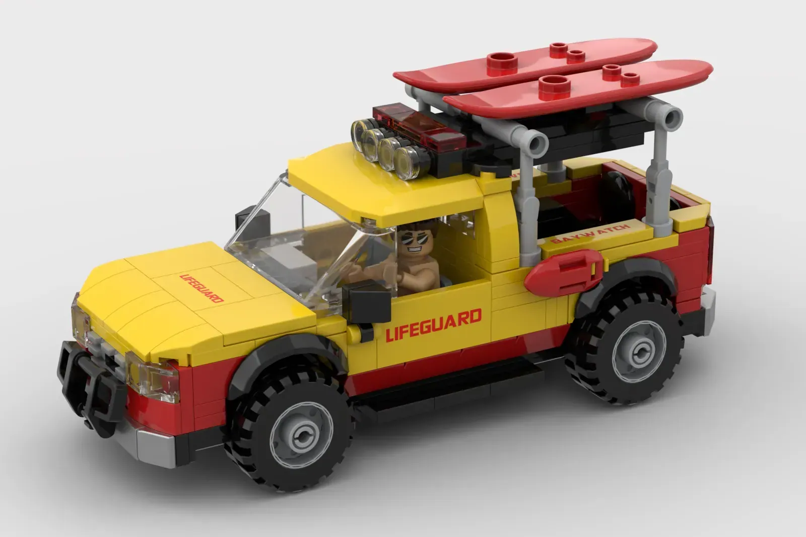 Baywatch Lifeguards (Big Set) | LEGO® Ideas
