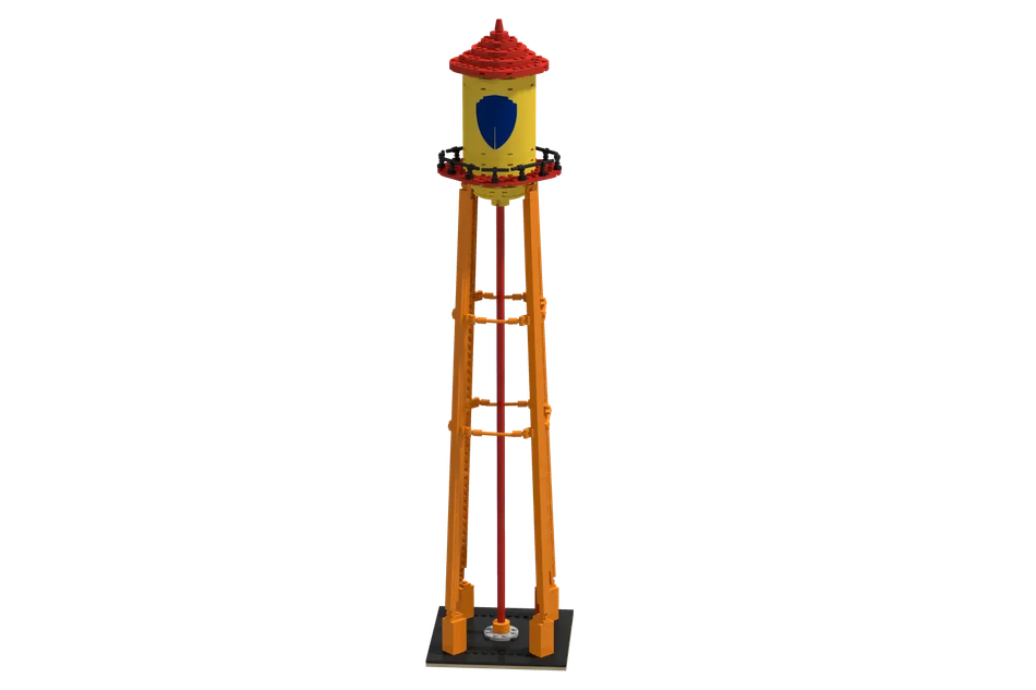 Water Tower Cartoon