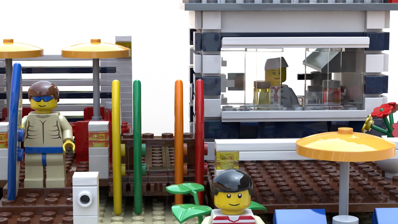Beach Coffee Shop | LEGO® Ideas