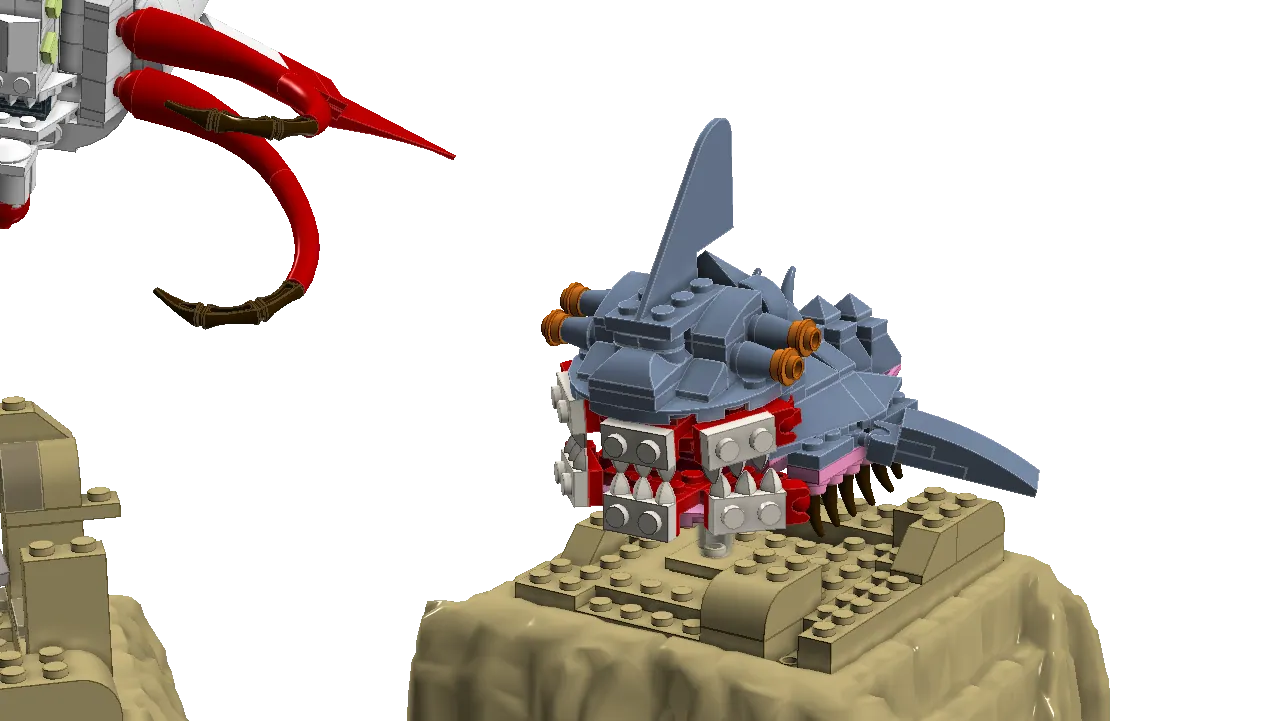 Subnautica: Reaper Leviathan Attack | LEGO® Ideas