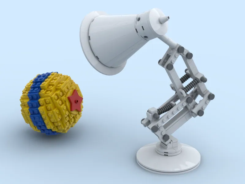 Disney Pixar Luxo Jr Lamp | LEGO® Ideas