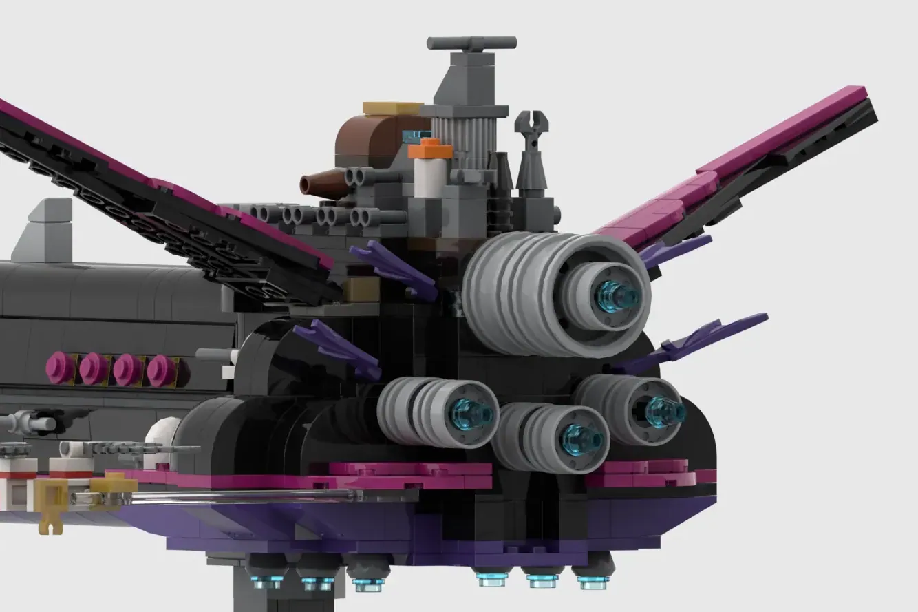 Kirby: Battleship Halberd Mini Display | LEGO® Ideas