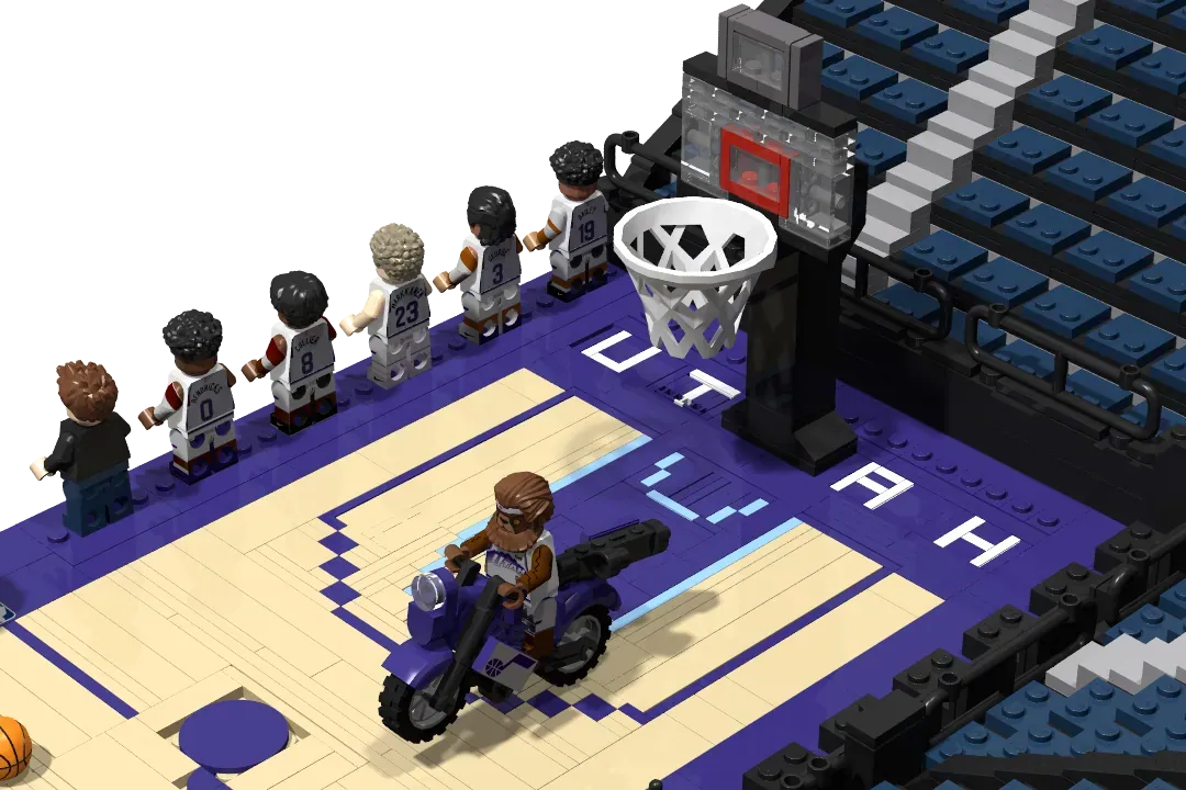 NBA Basketball- The Delta Center | LEGO® Ideas