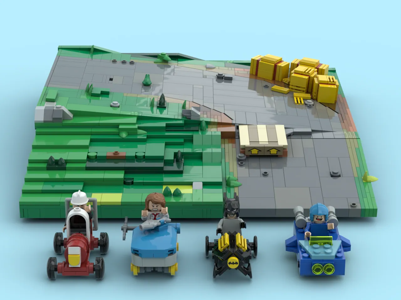 Lego Box Car Derby | LEGO® Ideas