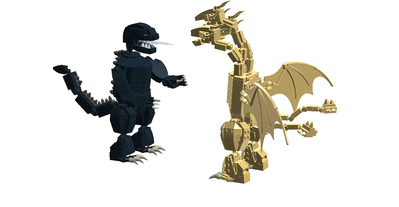 Godzilla vs King Ghidorah | LEGO® Ideas