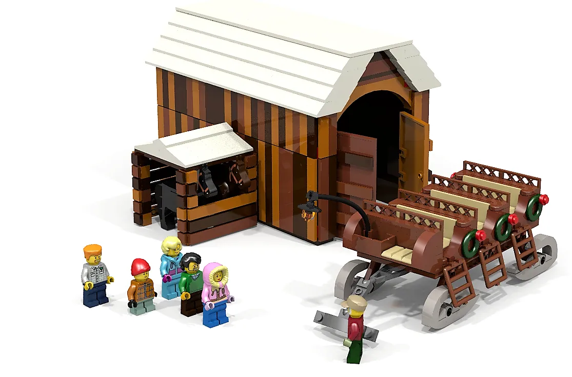 Christmas Sleigh Ride | LEGO® Ideas