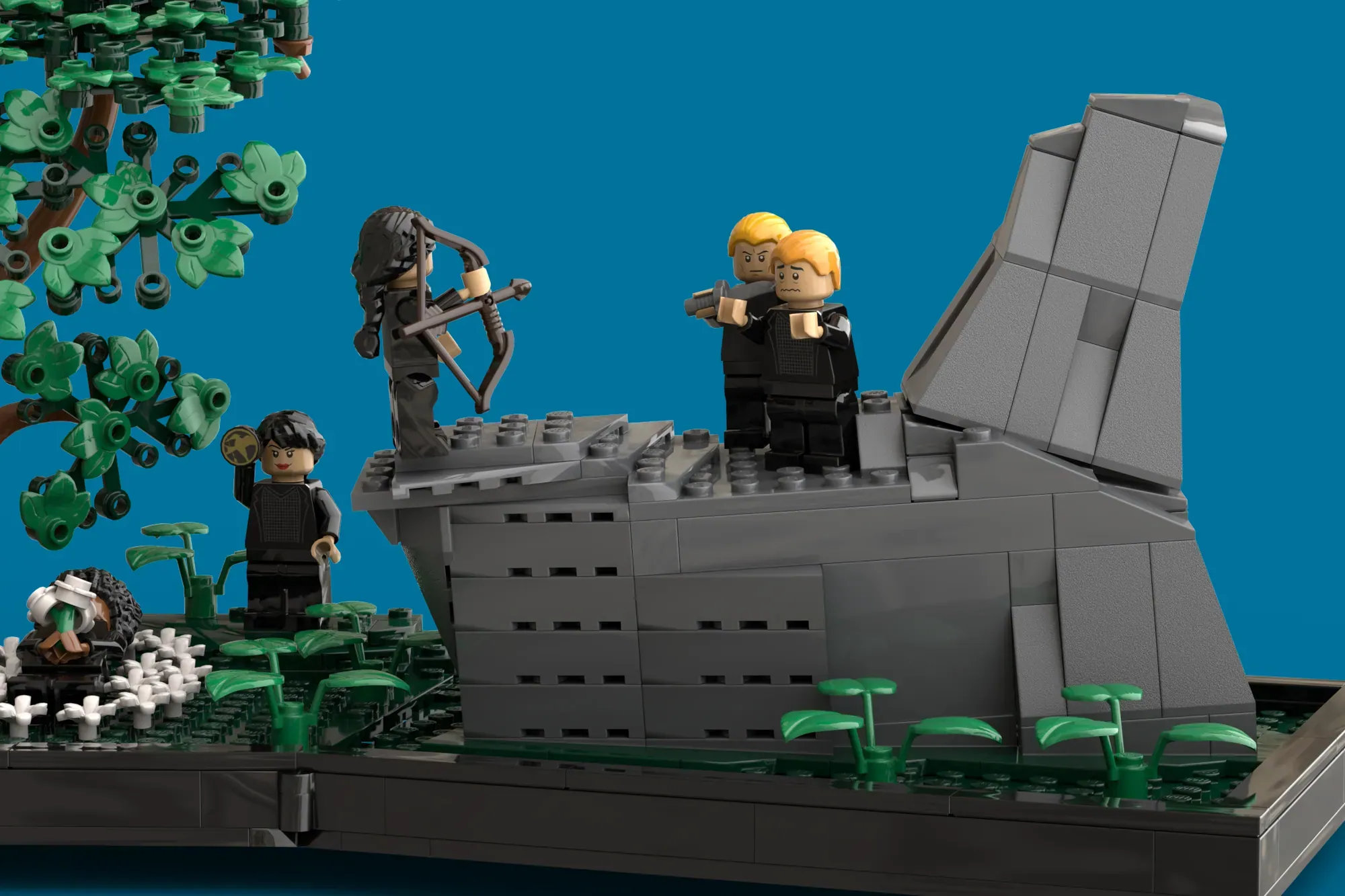 The Hunger Games Diorama | LEGO® Ideas