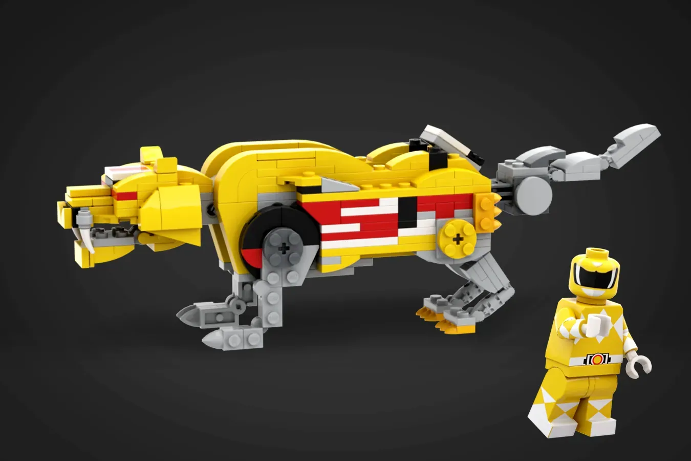 Go Go Power Rangers! Lego Megazord | LEGO® Ideas