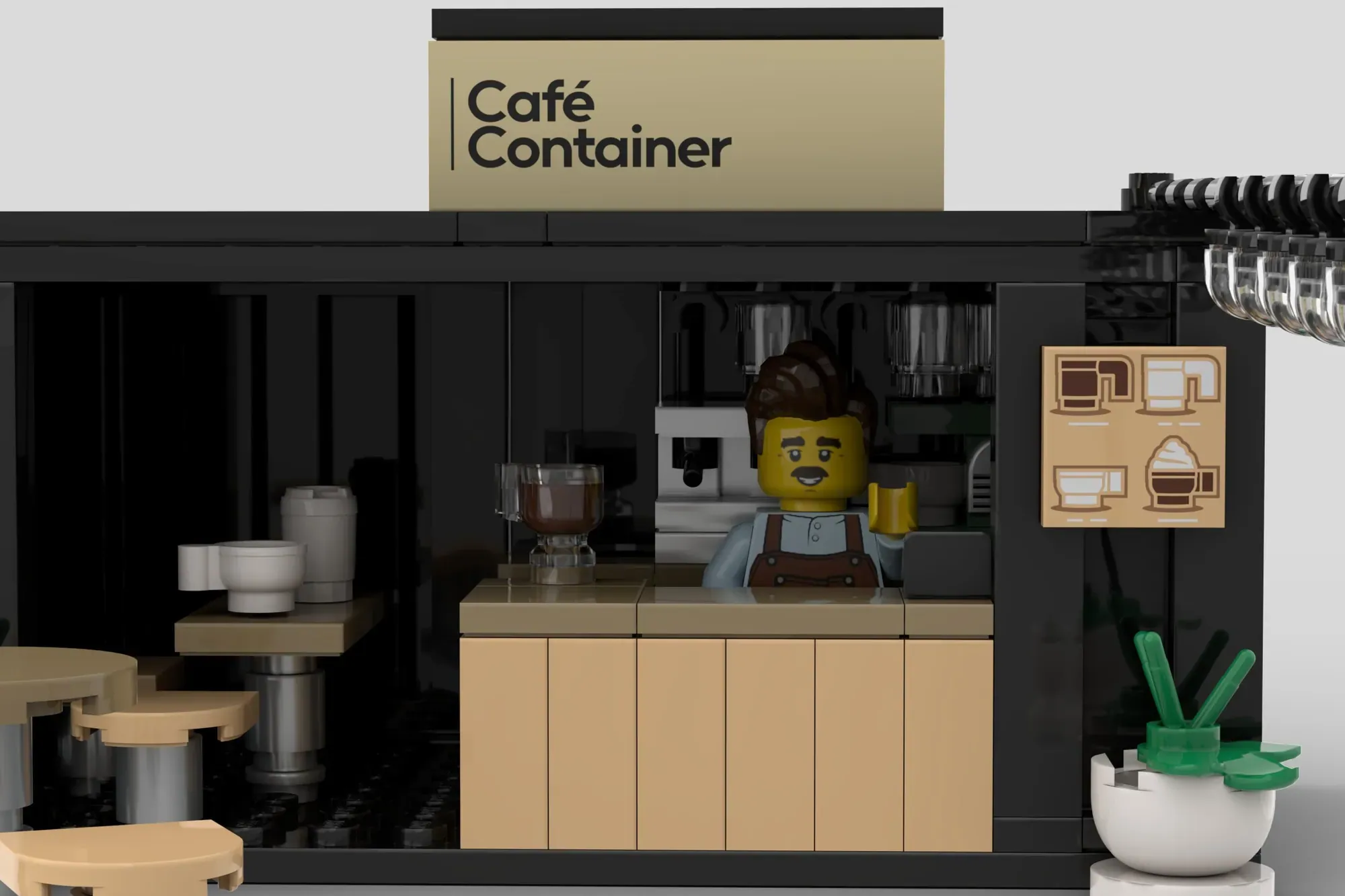 Container-Based Concession Stand | LEGO® Ideas
