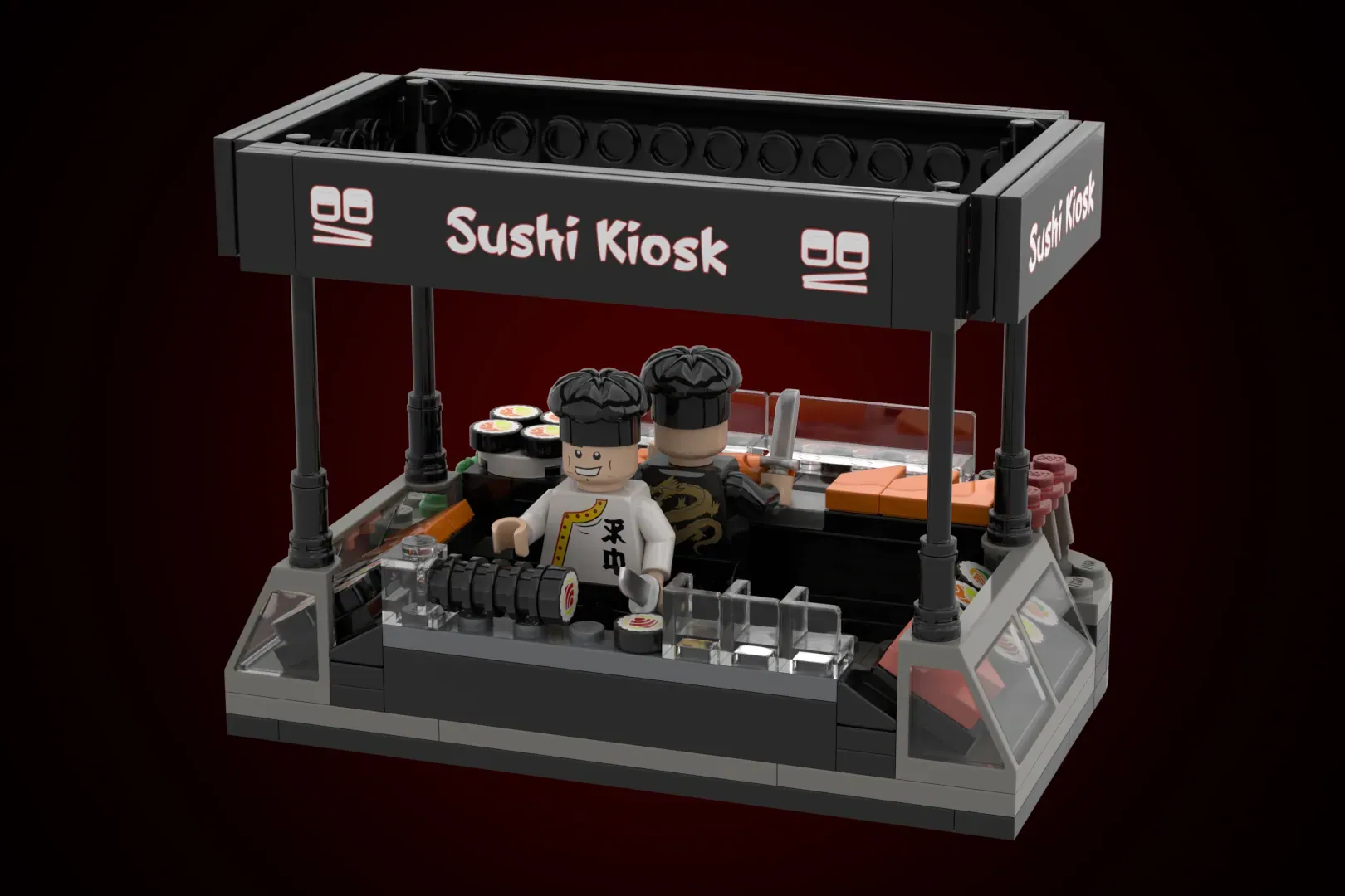 Sushi Kiosk | LEGO® Ideas