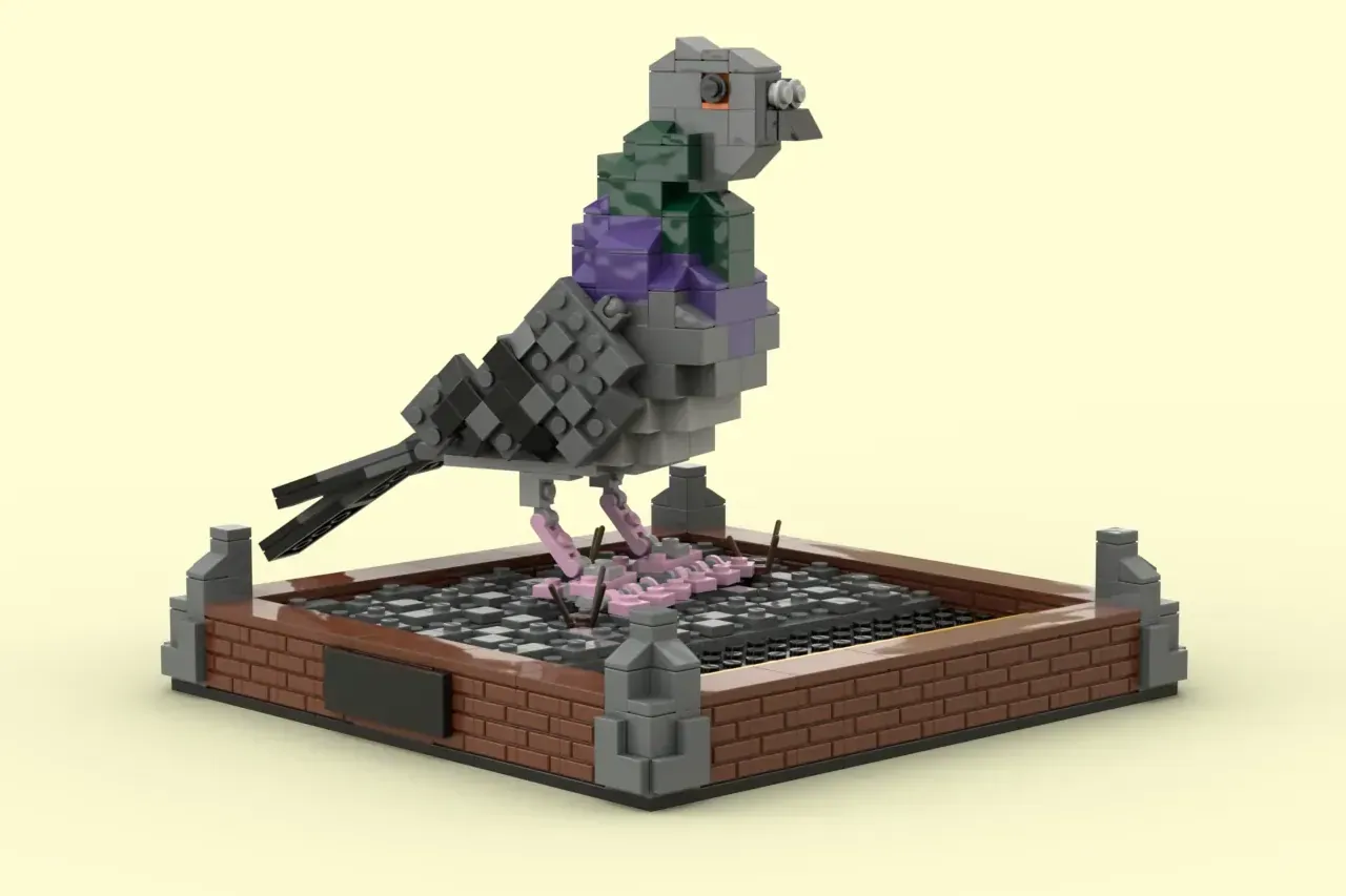 Pigeon on the Sidewalk | LEGO® Ideas