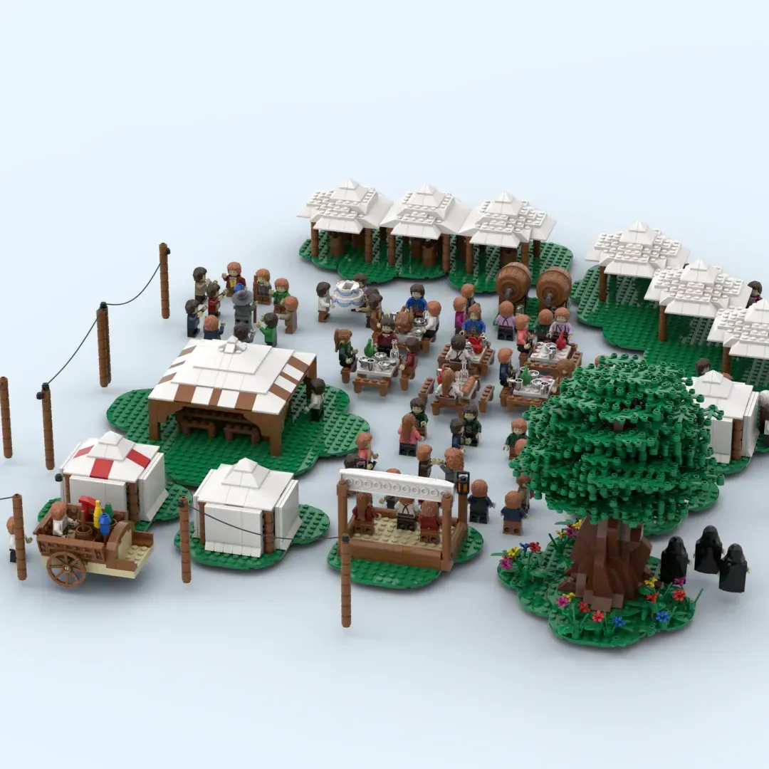Scene: Bilbo's Eleventy First Birthday | LEGO® Ideas