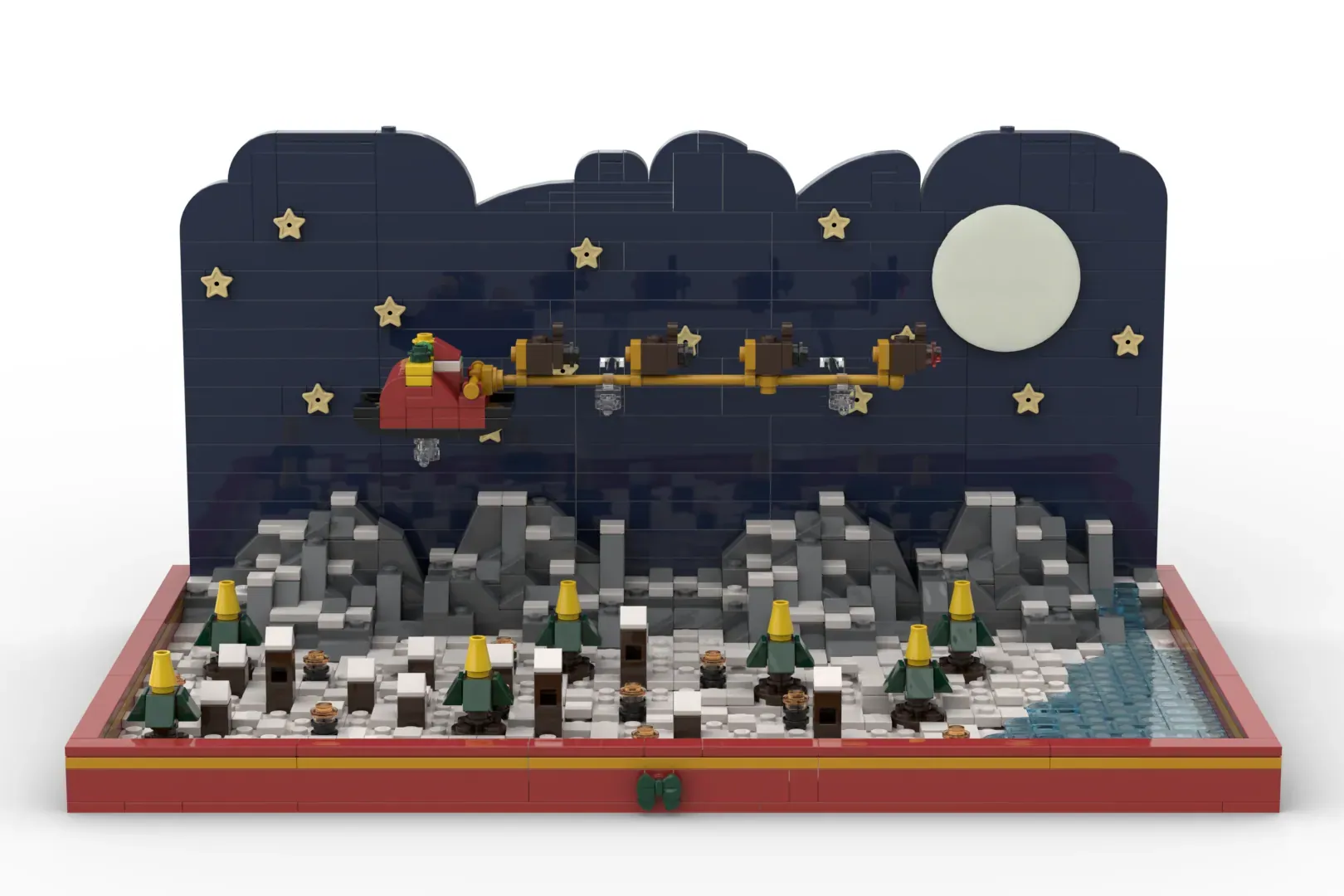 Diorama: Christmas Night | LEGO® Ideas